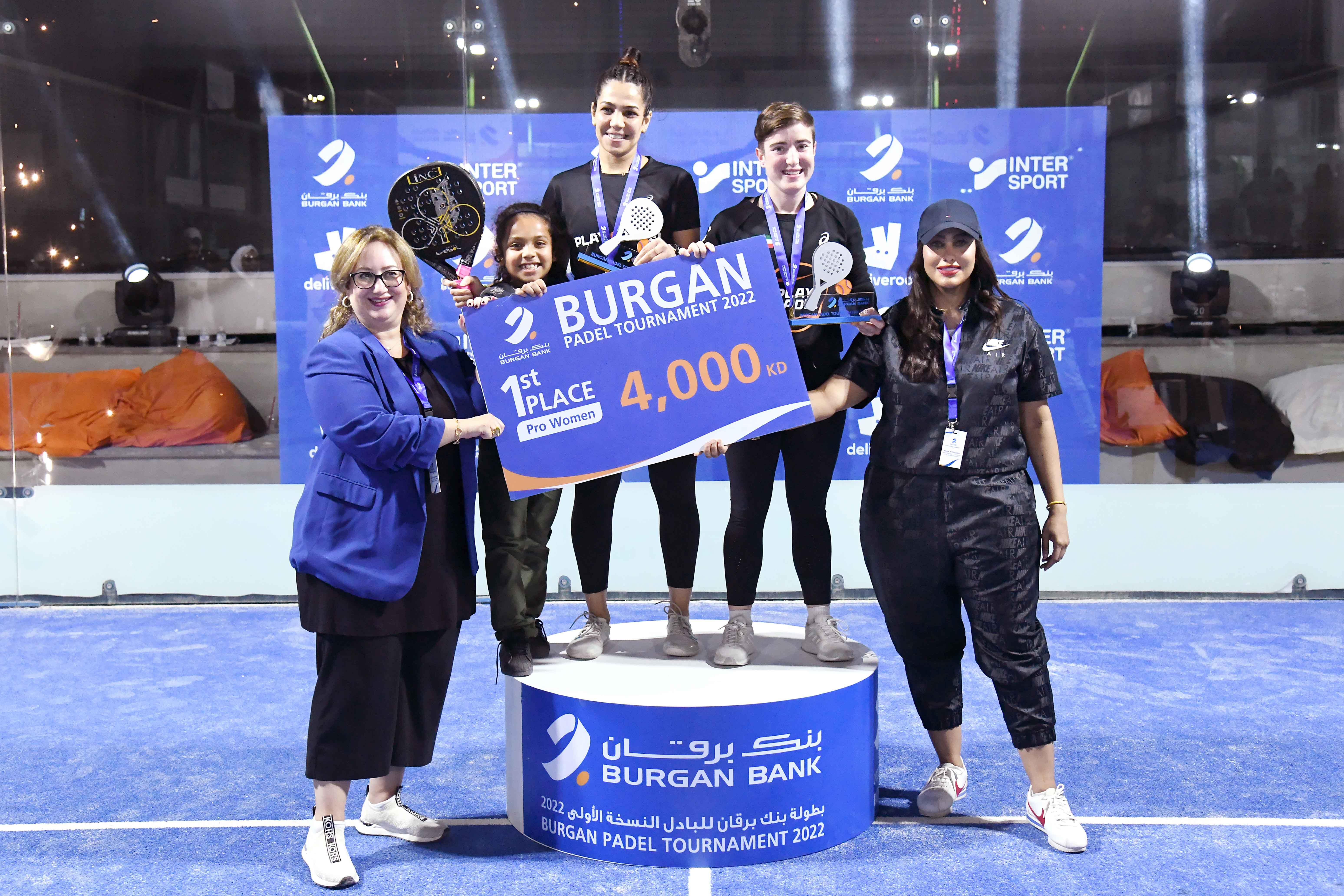 Burgan Bank Concludes its First Padel Tournament Following Diverse ...